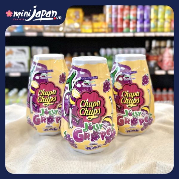 Sáp thơm phòng 230g Chupa Chups hương nho - Mini Japan Store - Hồ Chí Minh