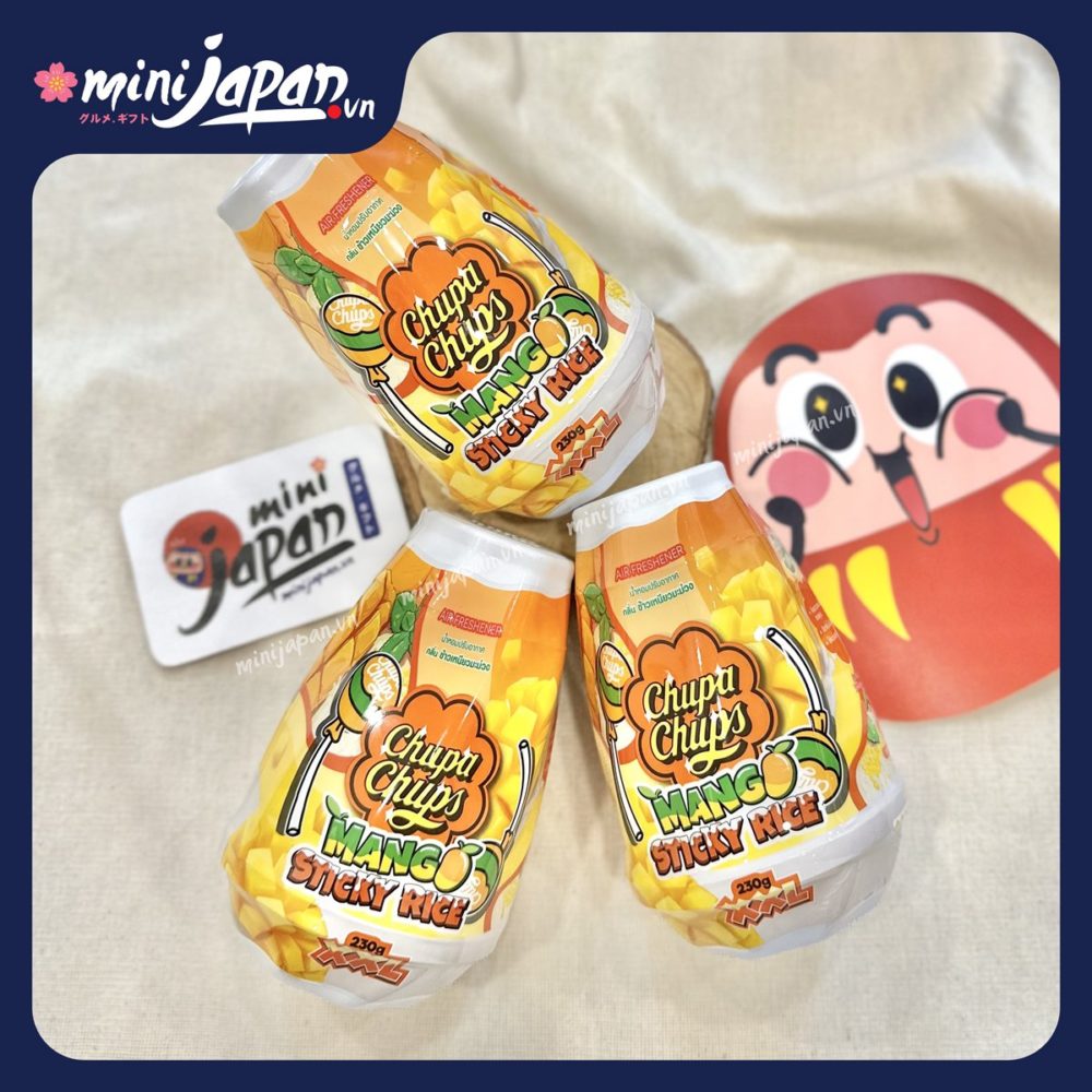 Sáp thơm phòng 230g Chupa Chups hương xôi xoài - Mini Japan Store - Hồ Chí Minh