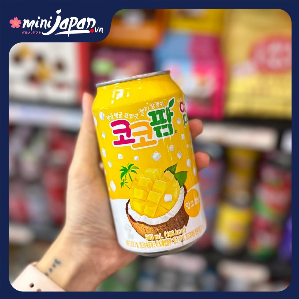 Nước ép xoài thạch dừa Haitai 340ml - Mini Japan Store - Hồ Chí Minh