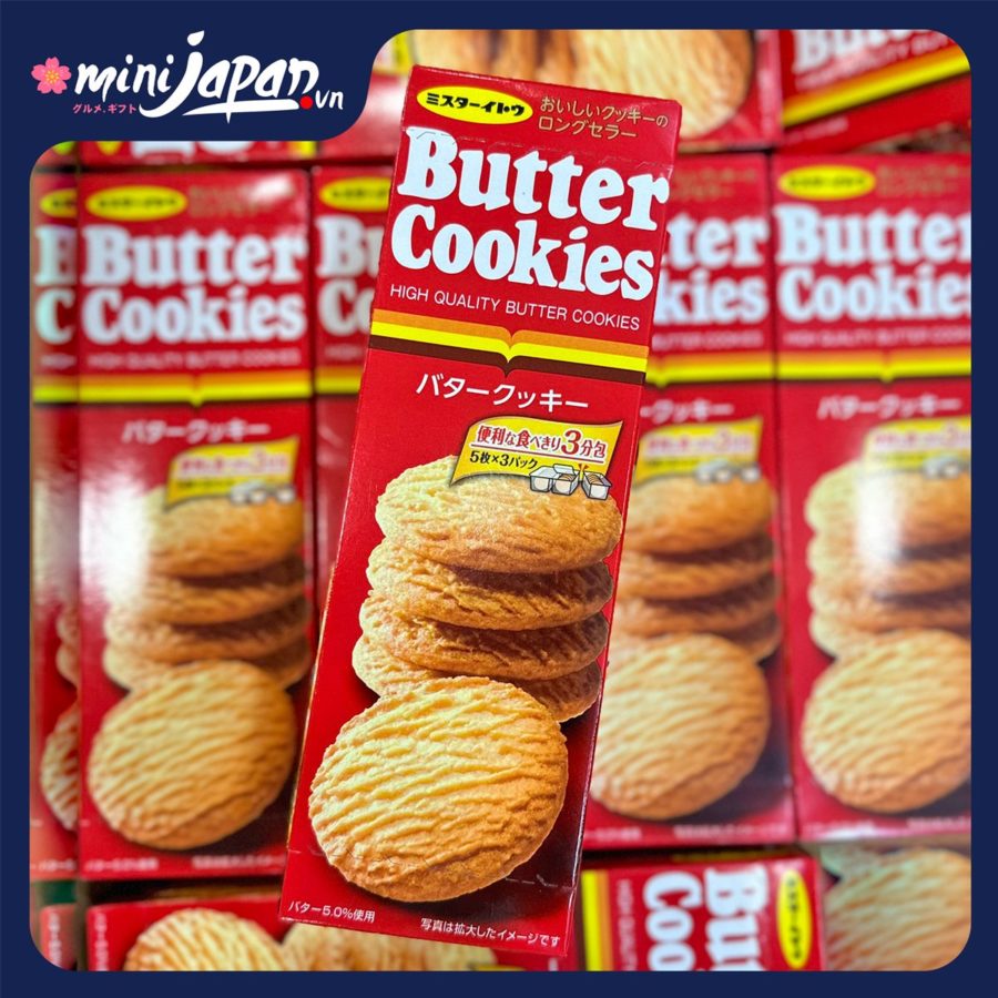Bánh quy bơ Butter Cookies 15 cái - Mini Japan Store - Hồ Chí Minh