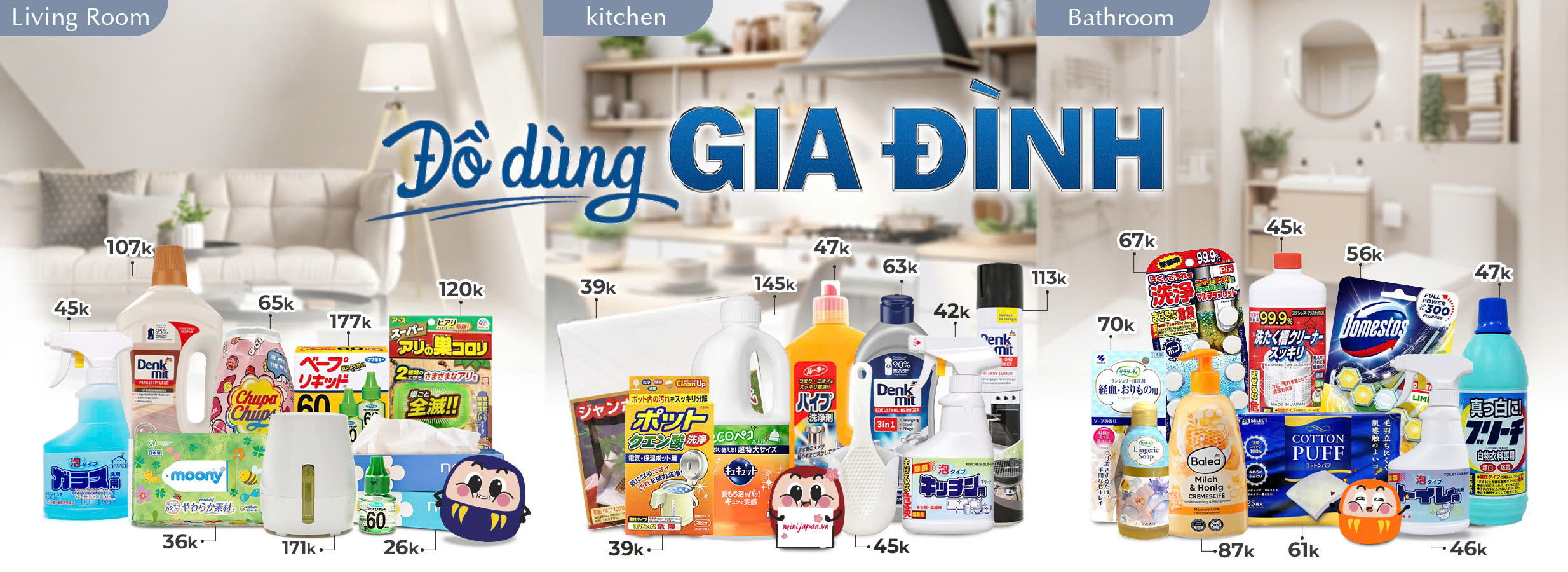 Mini Japan - Chuyên cung cấp Sỉ & Lẻ hàng nội địa Nhật
